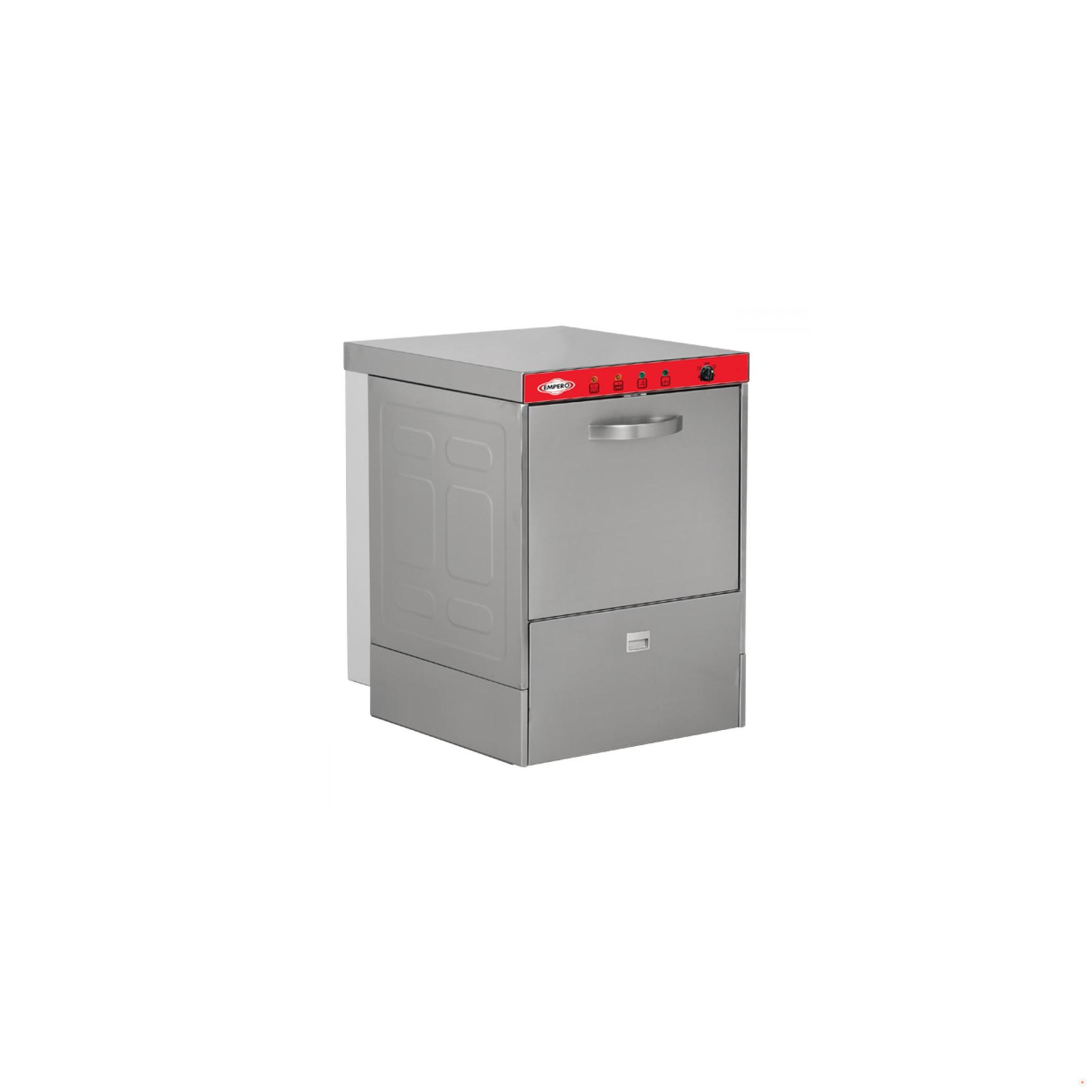 Empero Emp 500 Sanayi Tipi Bulaşık Makinesi Tabldot Drenaj Pompalı