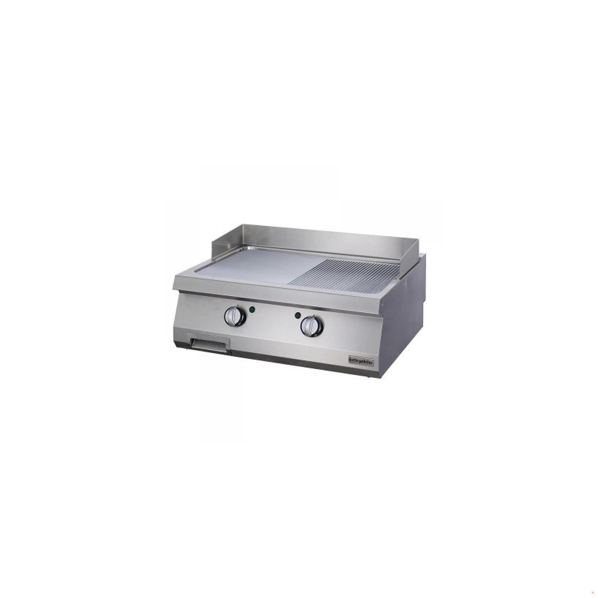 Öztiryakiler Gazlı Grill Ogg 8070 1/2 N - Karbon Çelik-